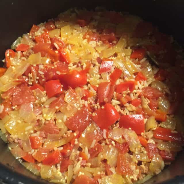 Instant Pot Paella - FlyPeachPie