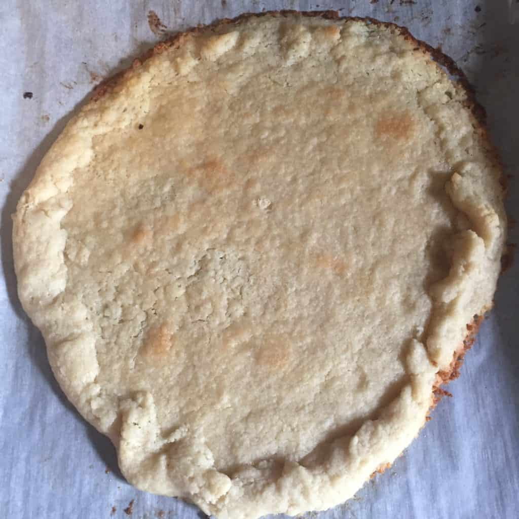 Almond Flour Tart Shell - FlyPeachPie