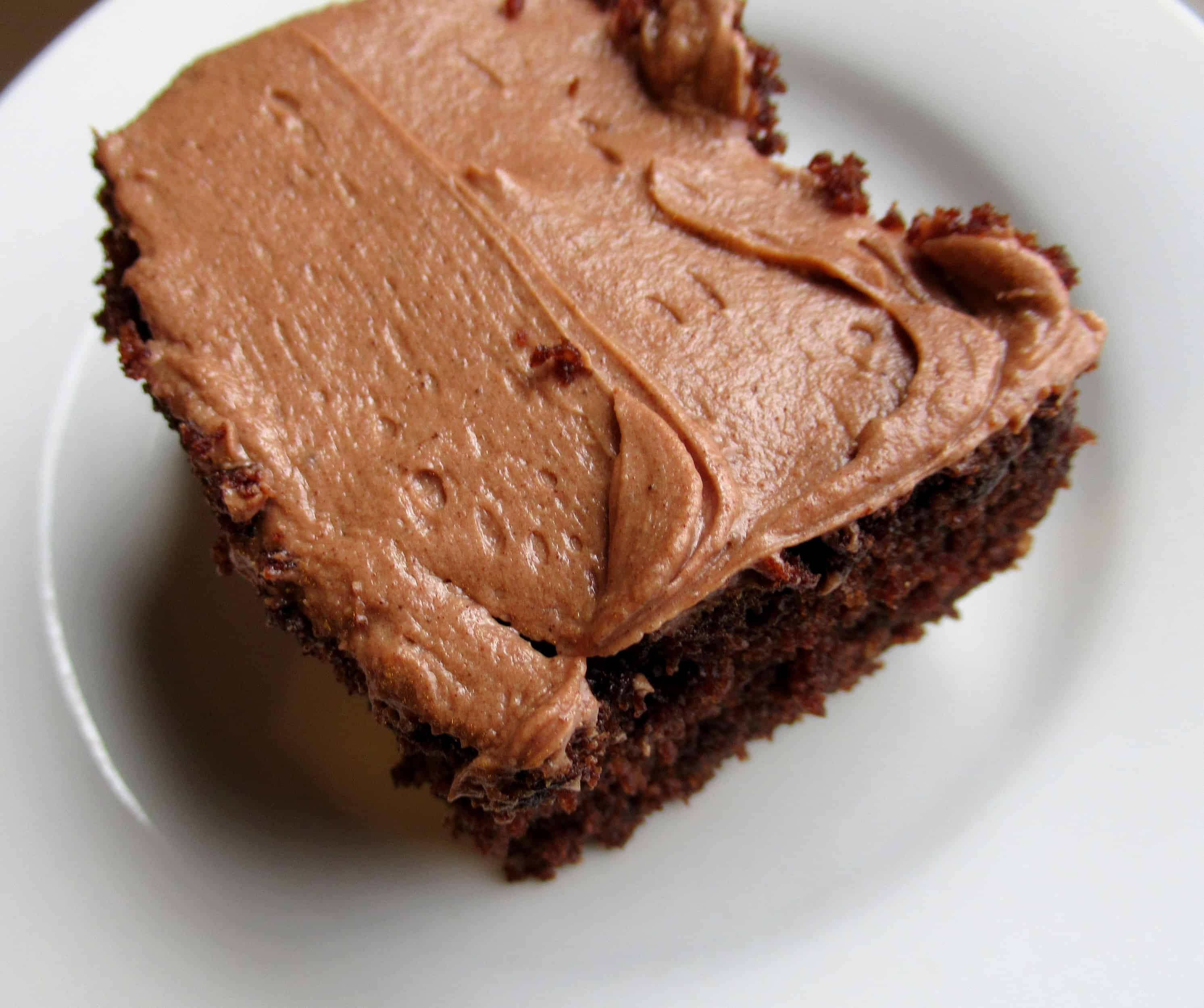 Chocolate Birthday Cake - FlyPeachPie