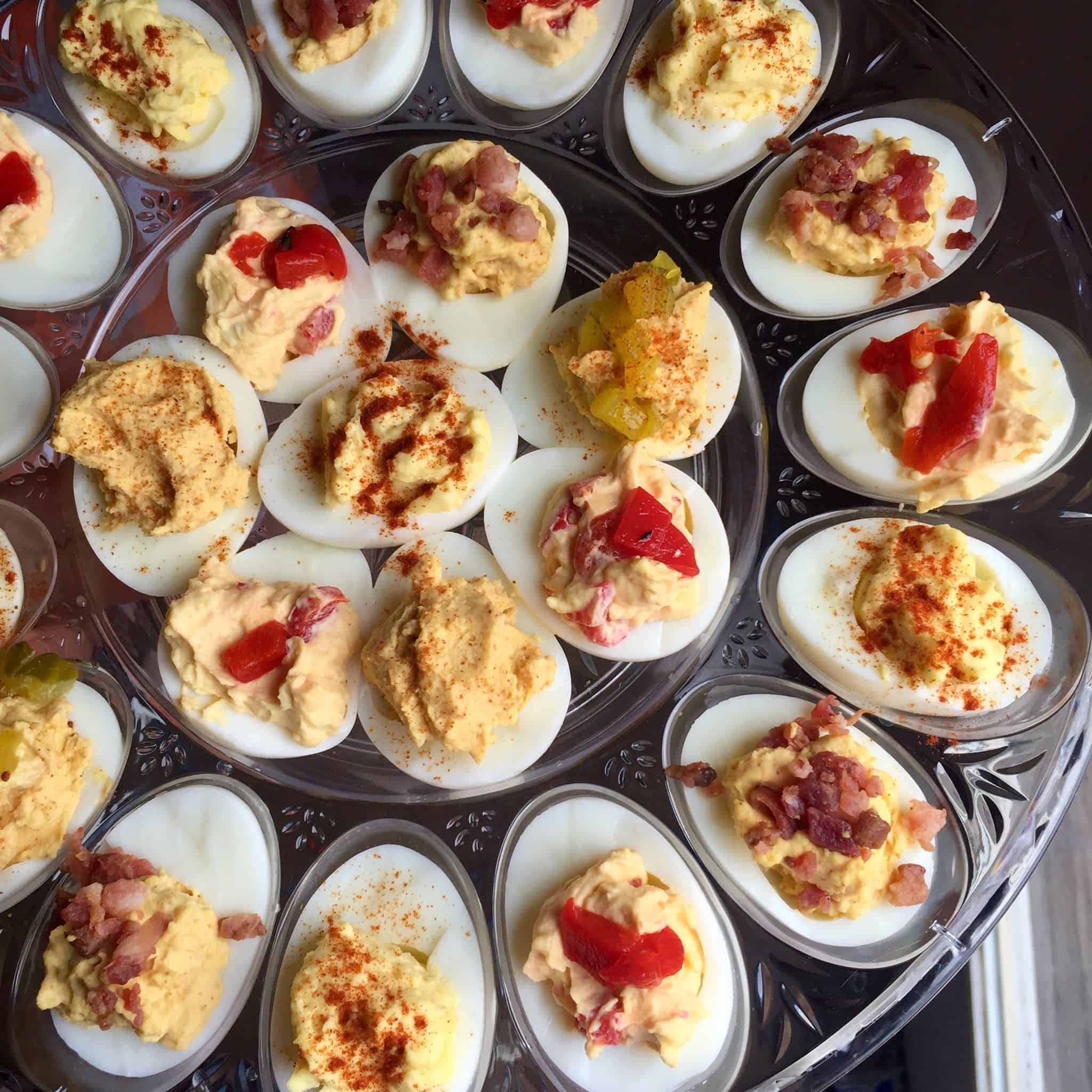 Deviled Eggs - FlyPeachPie