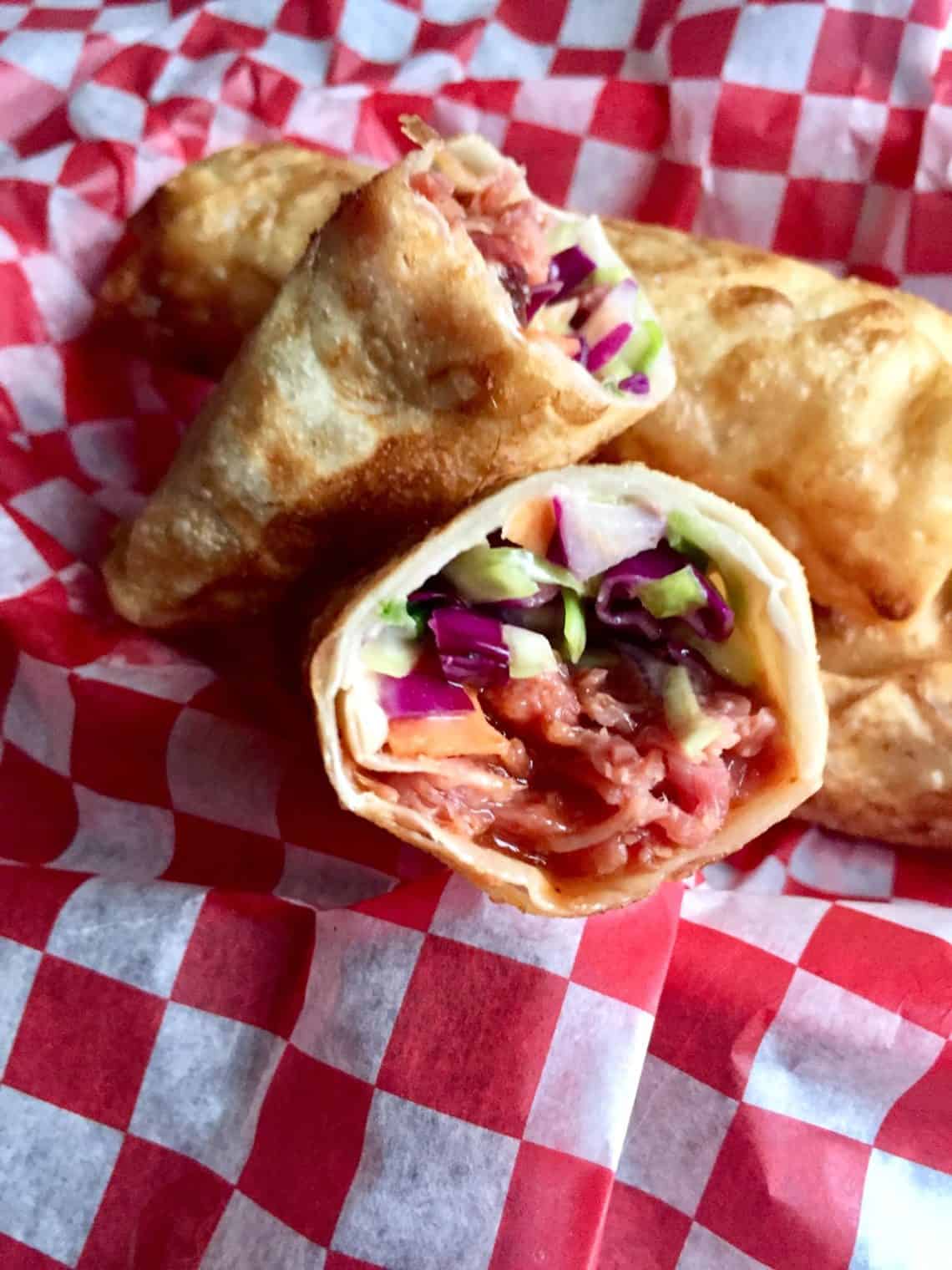 Redneck Egg Rolls - FlyPeachPie