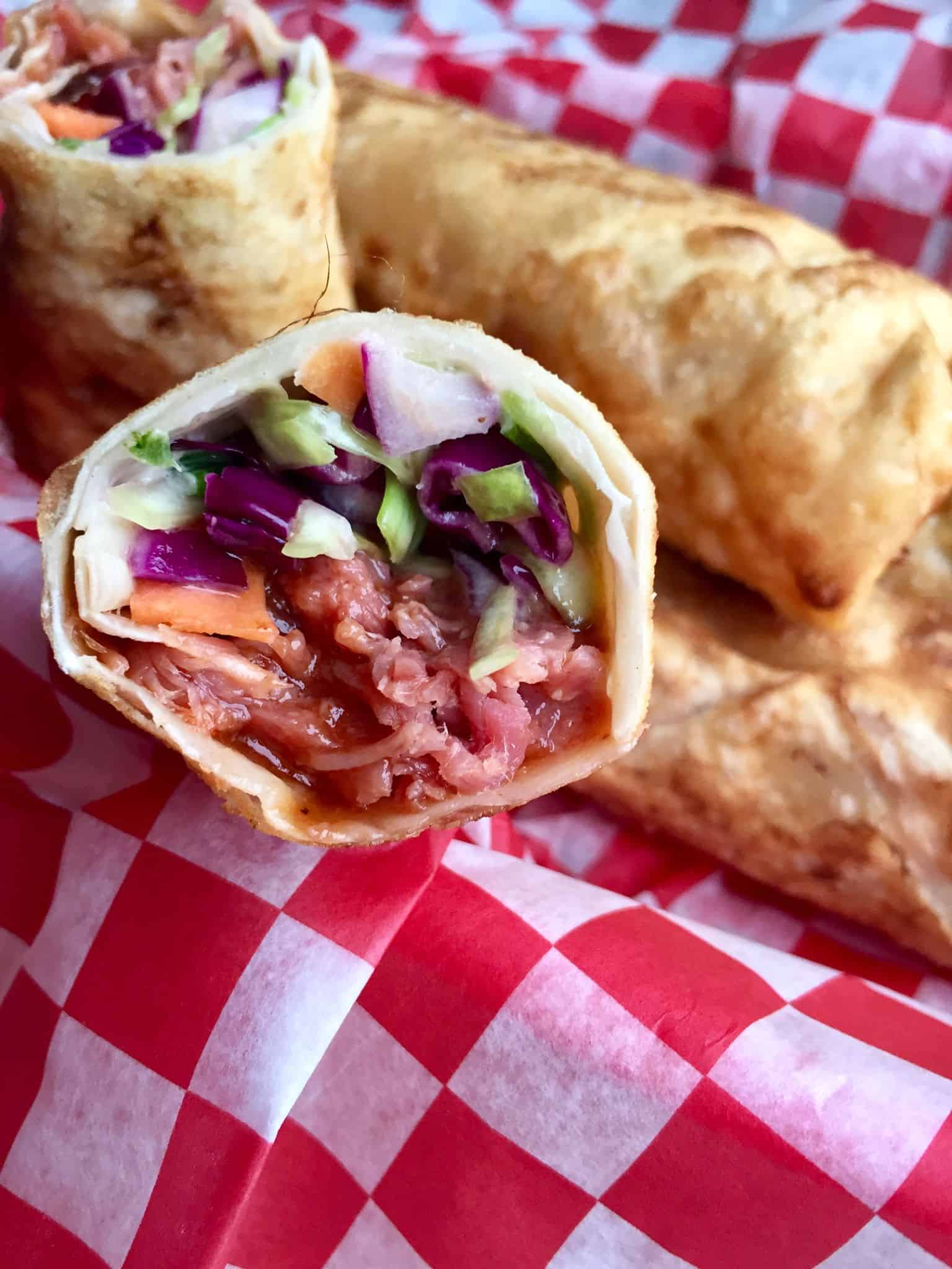 Redneck Egg Rolls - FlyPeachPie