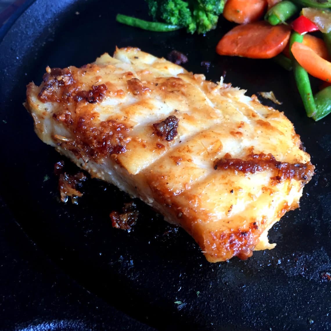 Red Miso Buttered Cod - FlyPeachPie