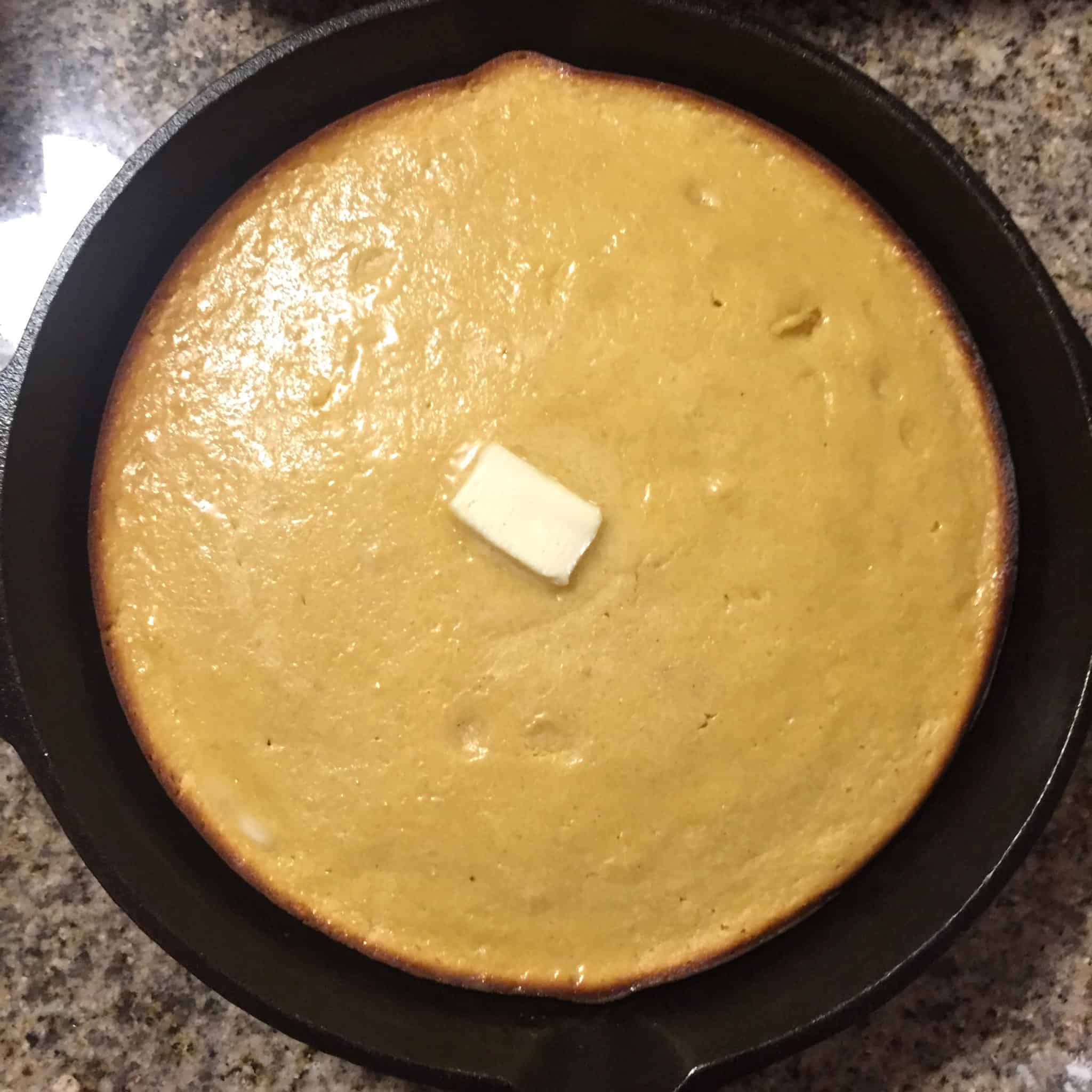 Pellet Grill Cornbread - FlyPeachPie