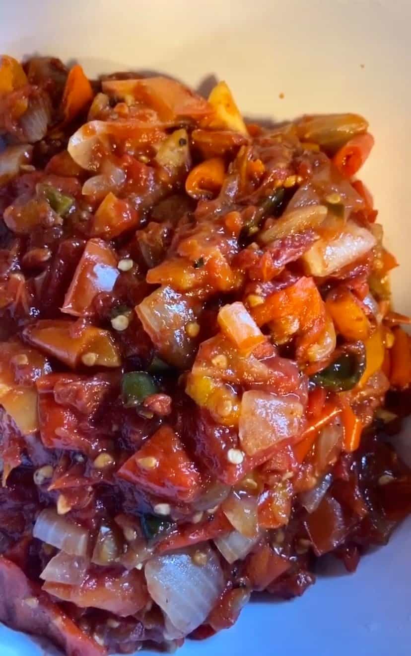 Smoked Sheet Pan Salsa - FlyPeachPie