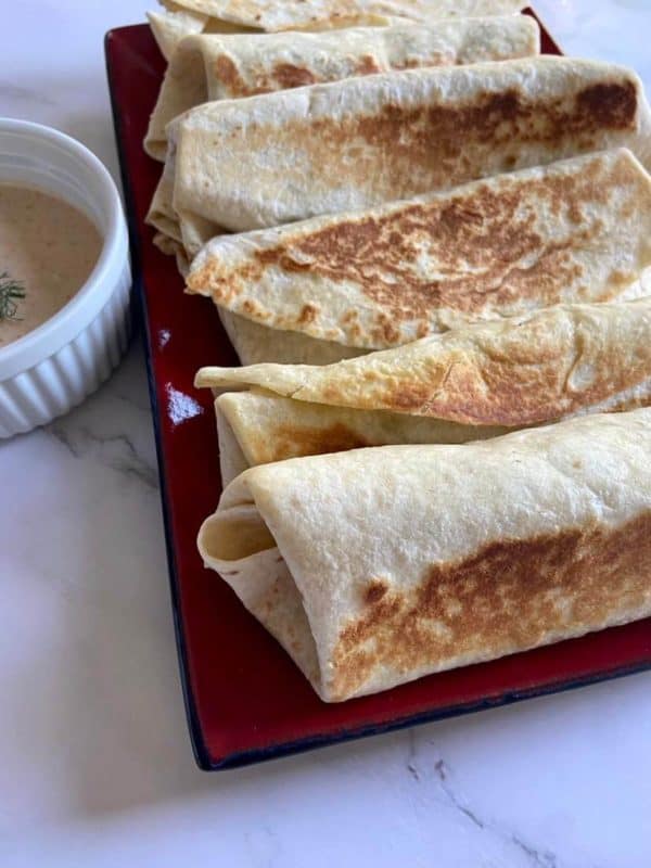 Harissa Chicken and Rice Wrap - FlyPeachPie