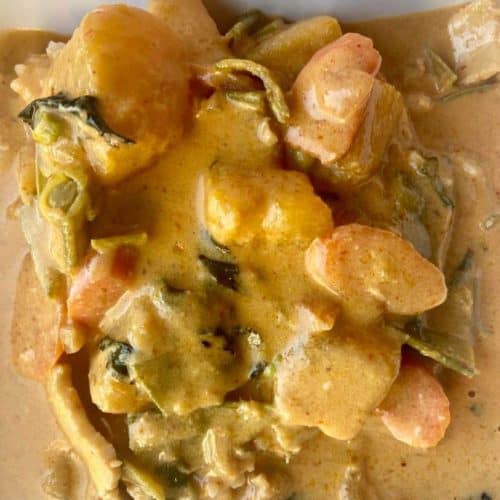 Red Thai Curry With Pumpkin - FlyPeachPie