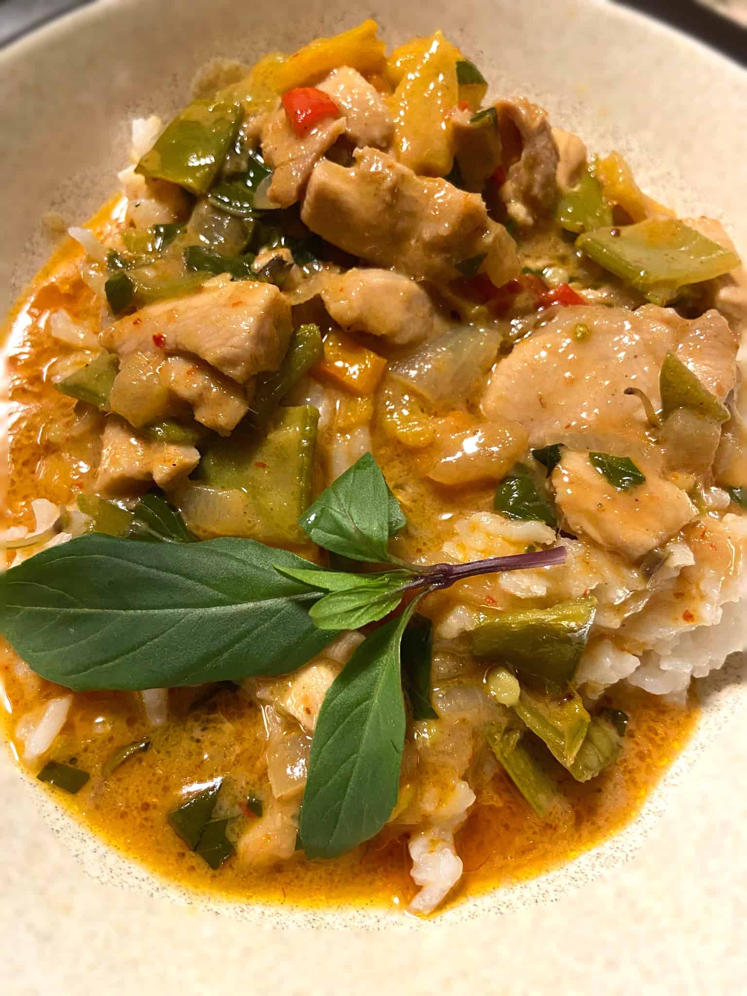 Panang Curry - FlyPeachPie