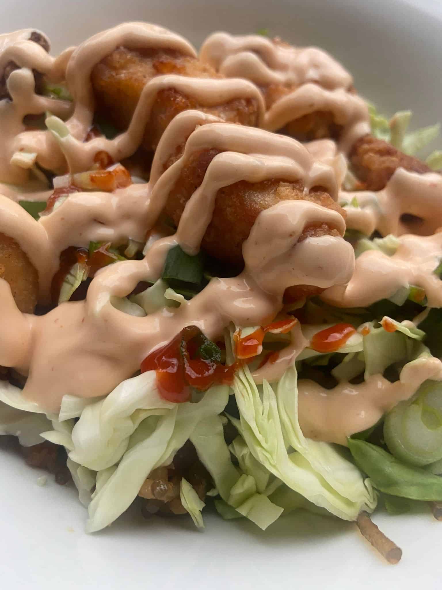Korean American Fusion Bowl with Japchae - FlyPeachPie