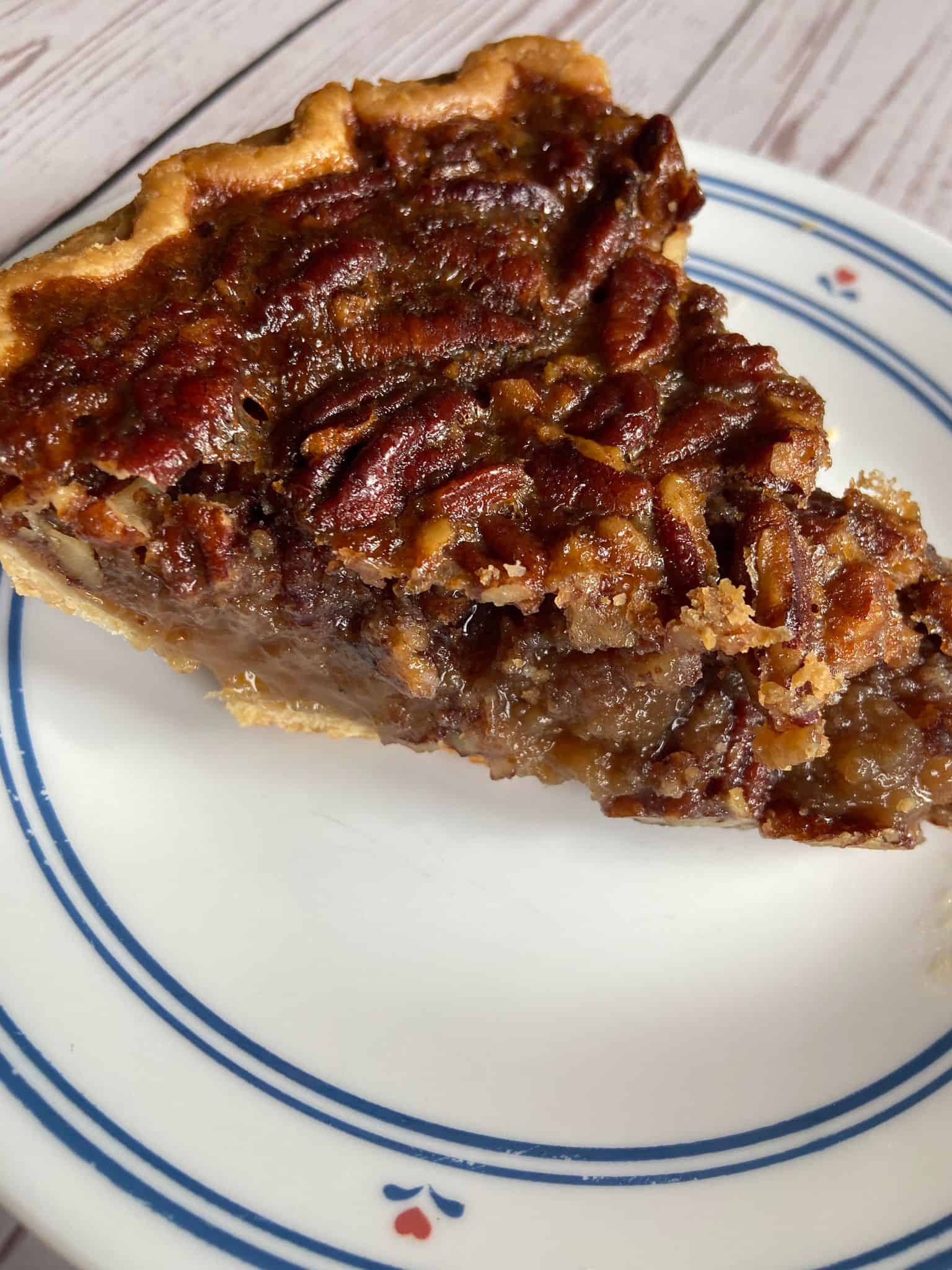 Brown Sugar Pecan Pie Recipe - FlyPeachPie
