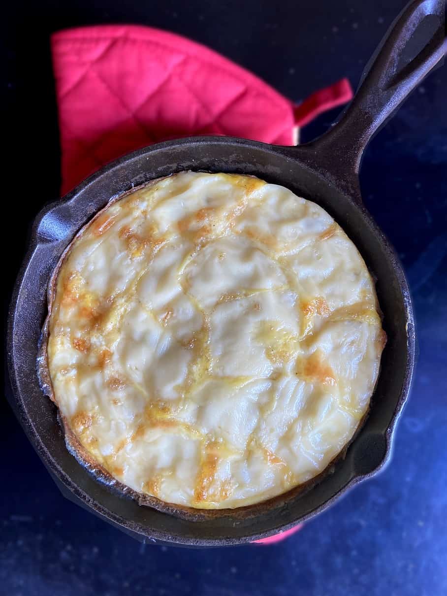 Pancetta and Potato Frittata - FlyPeachPie