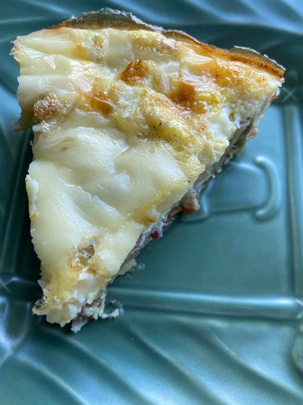 Pancetta and Potato Frittata - FlyPeachPie